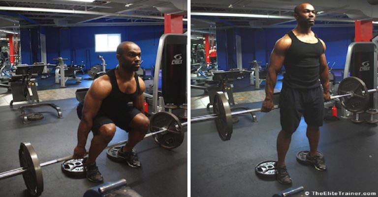 Heels-Elevated Barbell Hack Squat - The Elite Trainer